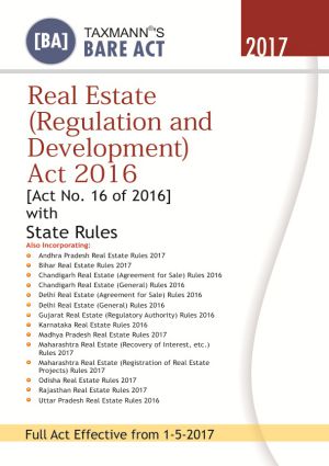 Real Estate Regulation And Development Act 2016 Act No 16 Of 2016